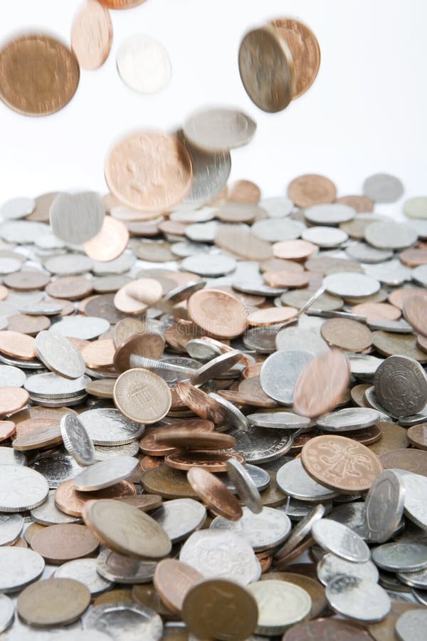 Falling Money stock image. Image of finance, english, pounds - 7326695