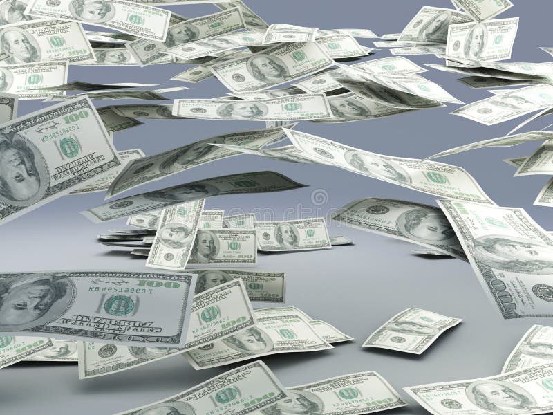 Falling money stock illustration. Illustration of bank - 39999331