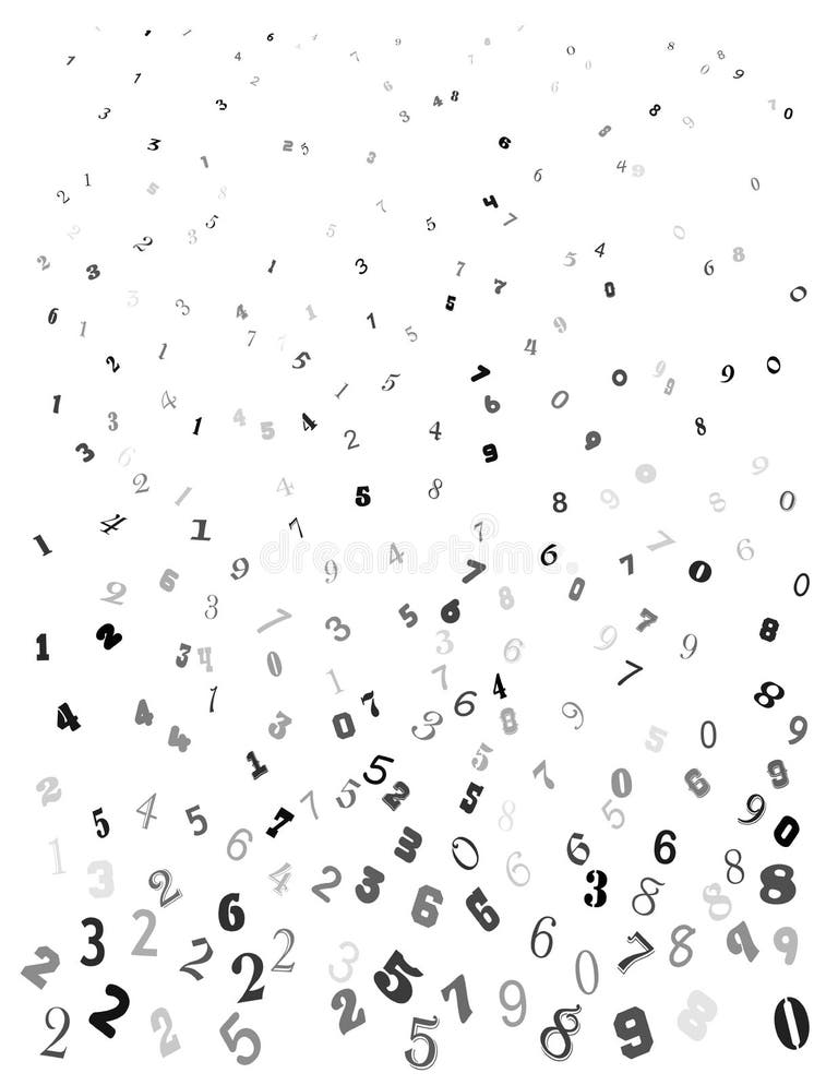 Falling Numbers Stock Illustrations – 4,399 Falling Numbers Stock ...