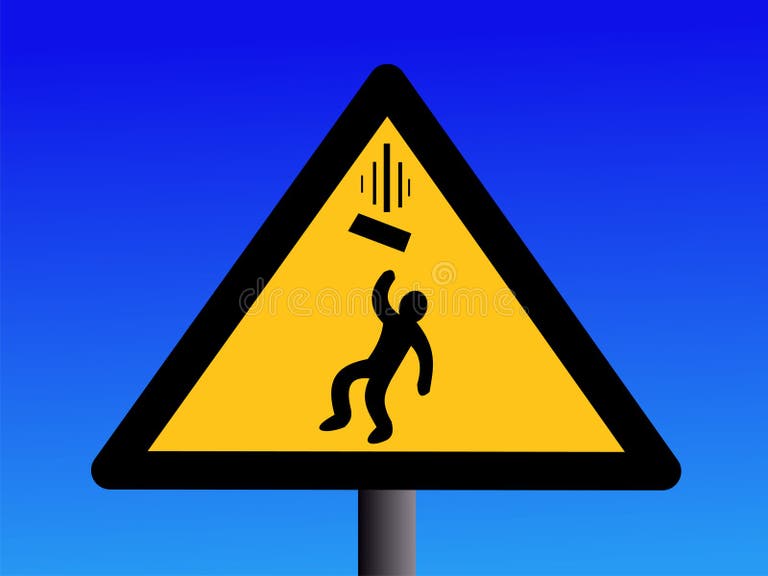Falling Hazard Sign Stock Illustrations – 3,443 Falling Hazard Sign ...
