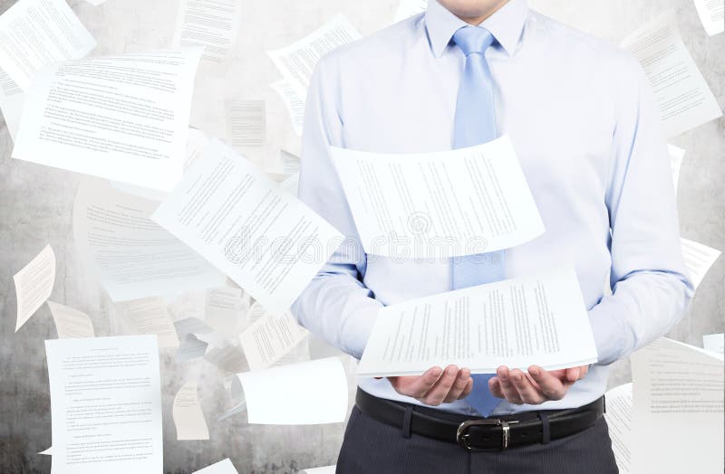 Falling papers stock photo. Image of office, clerical - 50007626
