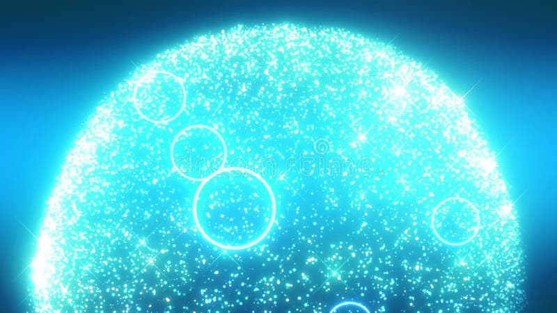 Falling Particle + Cross Semi-circular Stock Video - Video of ...