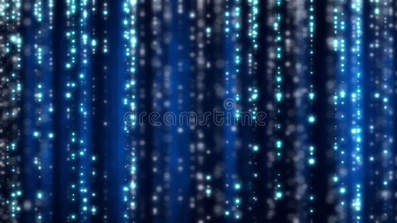 Falling Particles Rain Looped Background Stock Video - Video of glitter ...