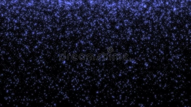 Falling Particles Snowflakes Animation 4k Stock Video - Video of slow ...