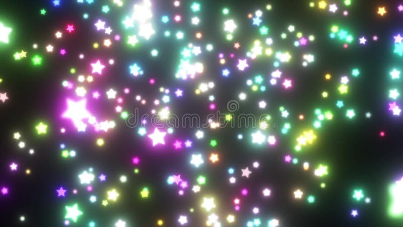 Falling particles stock footage. Video of neon, background - 68519796