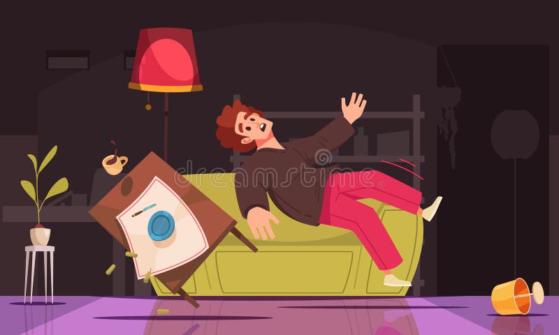 Falling People Composition stock vector. Illustration of public - 278614513