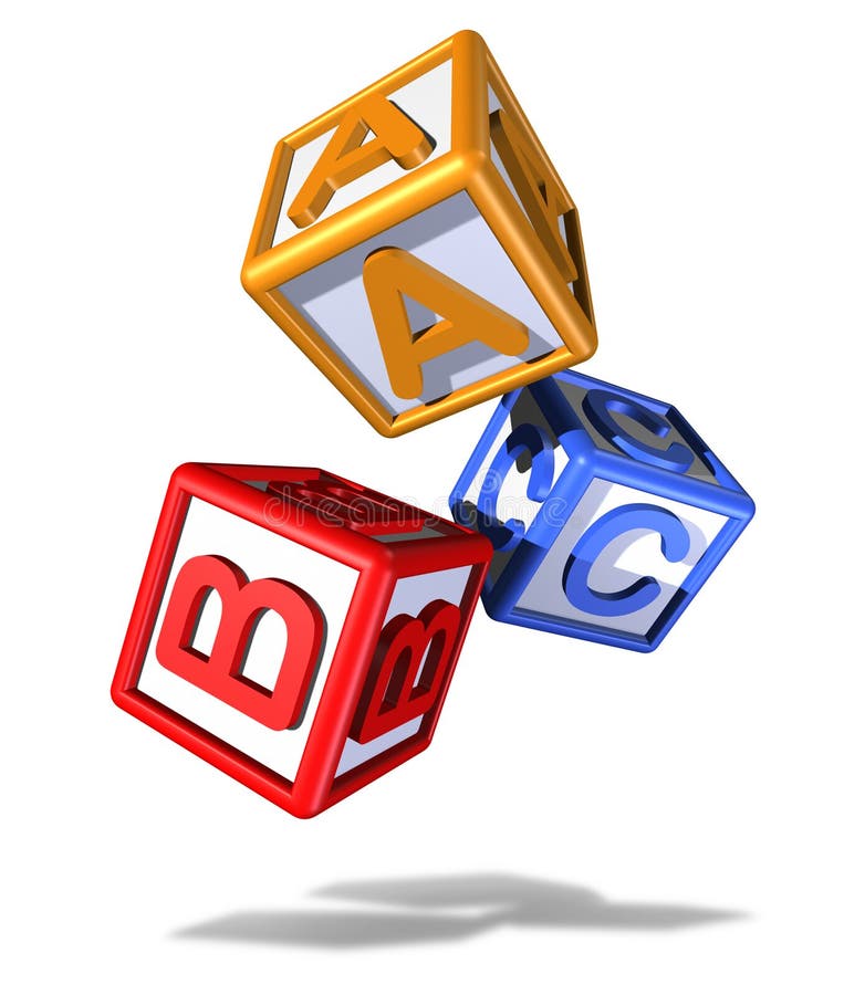 Alphabet Blocks stock image. Image of letters, elementary - 15255945