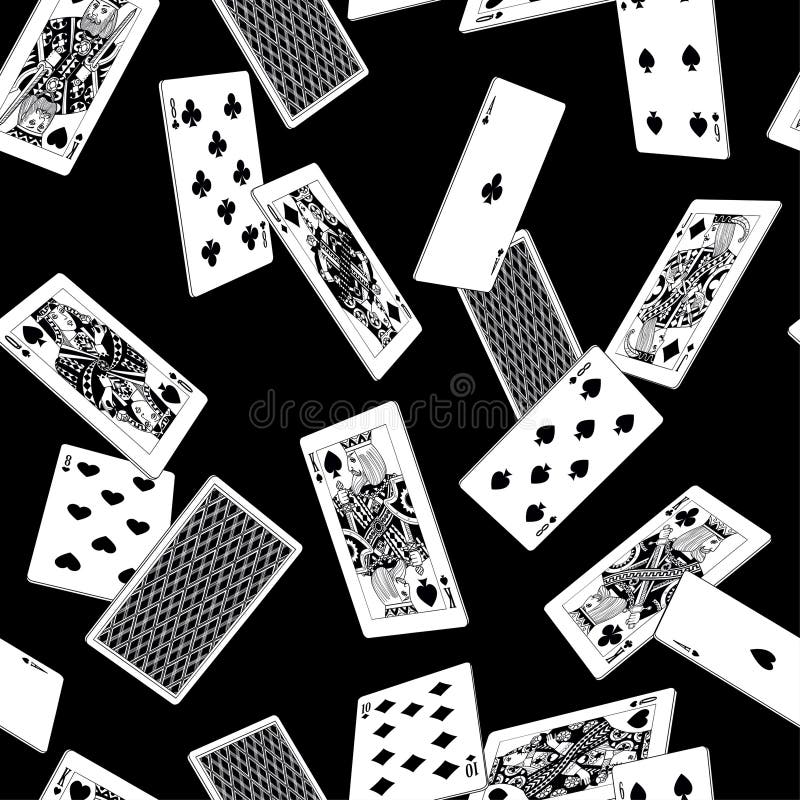 Playing Falling Cards Stock Illustrations – 833 Playing Falling Cards ...