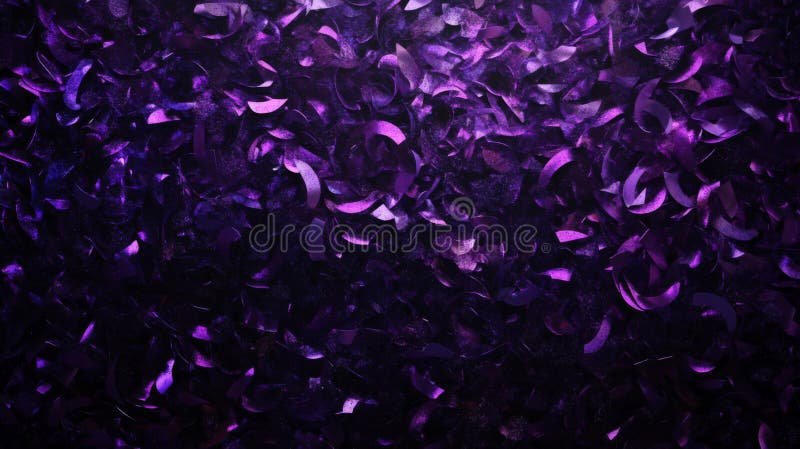 Falling Purple Particles Abstract Background Stock Illustration ...