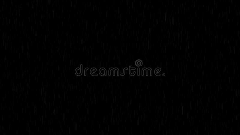 Falling Rain Background on Black Stock Footage - Video of modern ...