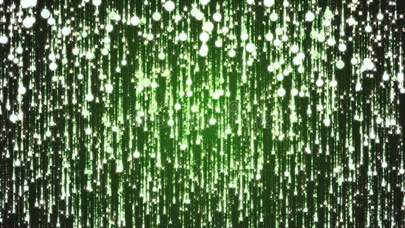 Falling Rain of Rain from Particles, Dynamic Background . Stock Video ...