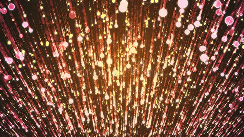 Falling Rain of Rain from Particles, Dynamic Background . Stock Video ...