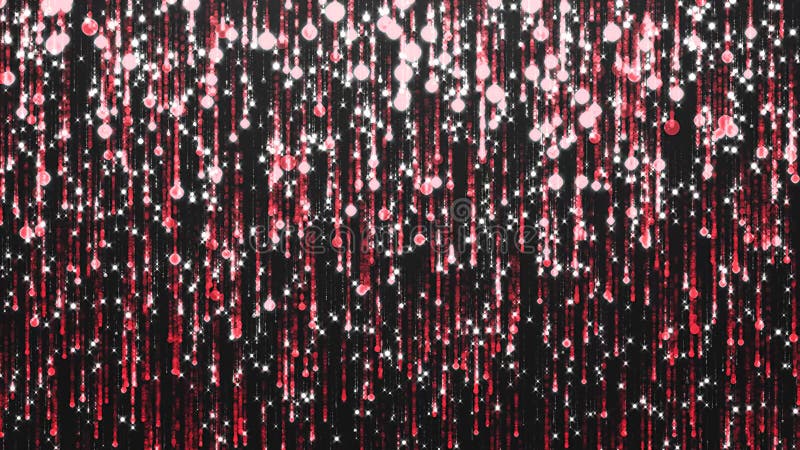 Falling Rain of Rain from Particles, Dynamic Background . Stock Video ...