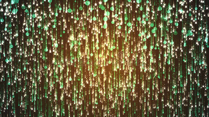 Falling Rain of Rain from Particles, Dynamic Background . Stock Video ...