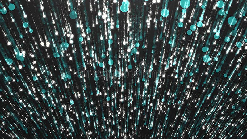 Falling Rain of Rain from Particles, Dynamic Background . Stock Footage ...