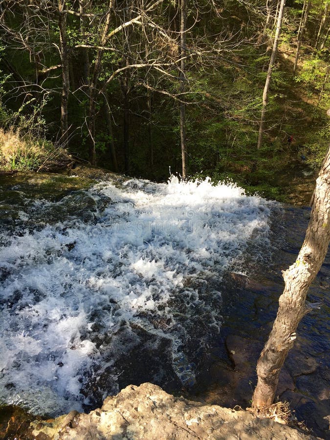 Falling Rock Falls stock photo. Image of beautiful, falls - 75756844