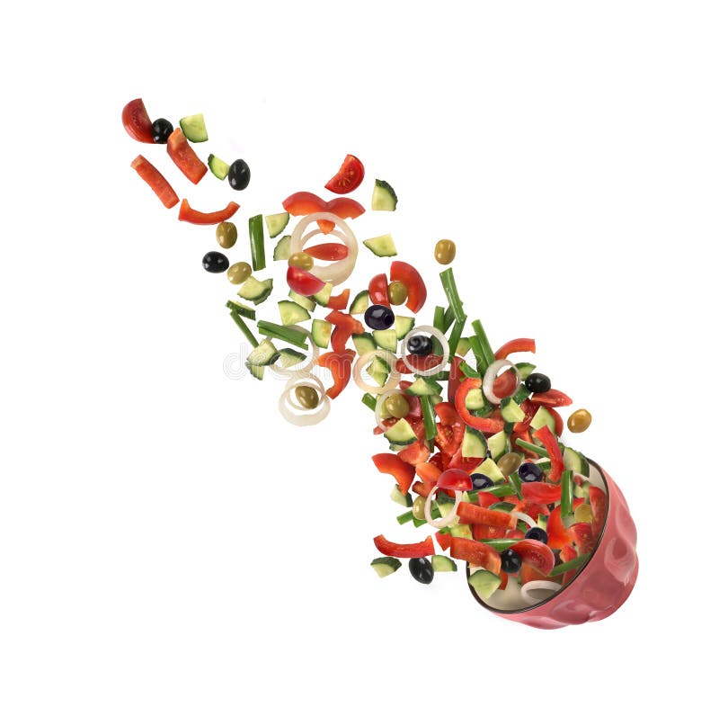 Falling Salad Stock Illustrations – 640 Falling Salad Stock ...
