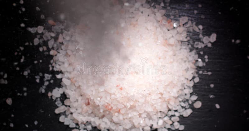 Falling Salt from Top To Bottom. Stock Video - Video of nature, food ...