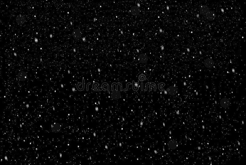Snow Falling Black Background Stock Illustrations – 18,486 Snow Falling ...