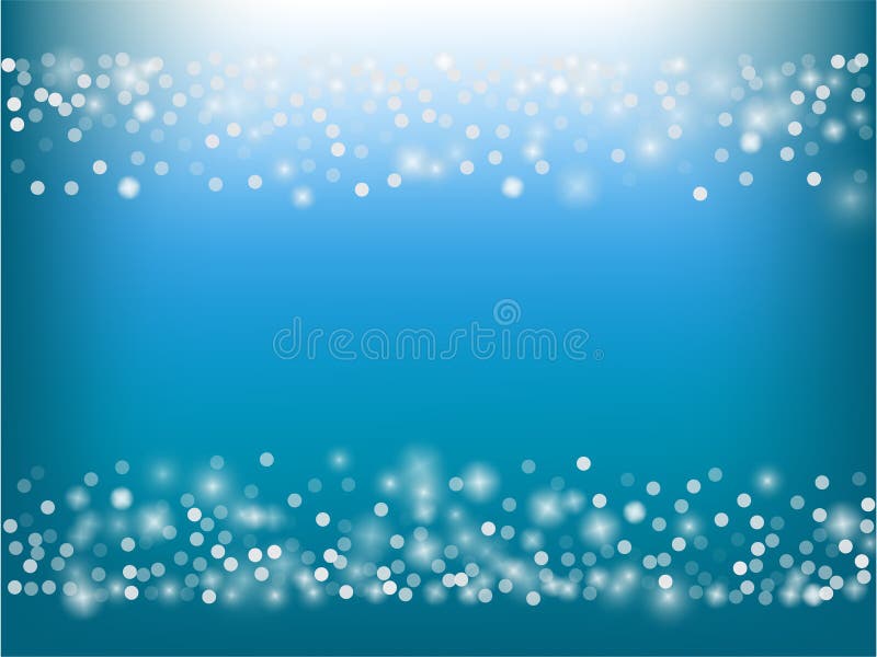 Falling Snow Confetti Winter Vector Background. Stock Vector ...