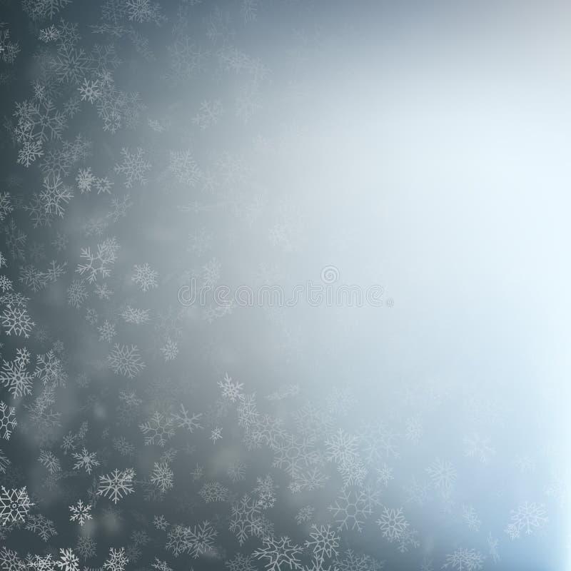 Light Blue Blurry Background Falling Snow Stock Illustrations – 384 ...