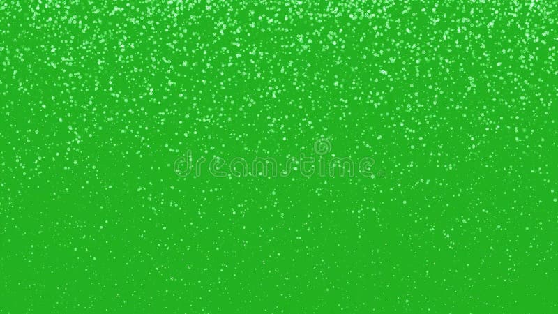 Falling Snow Flakes Green Screen Motion Graphics Stock Footage - Video ...