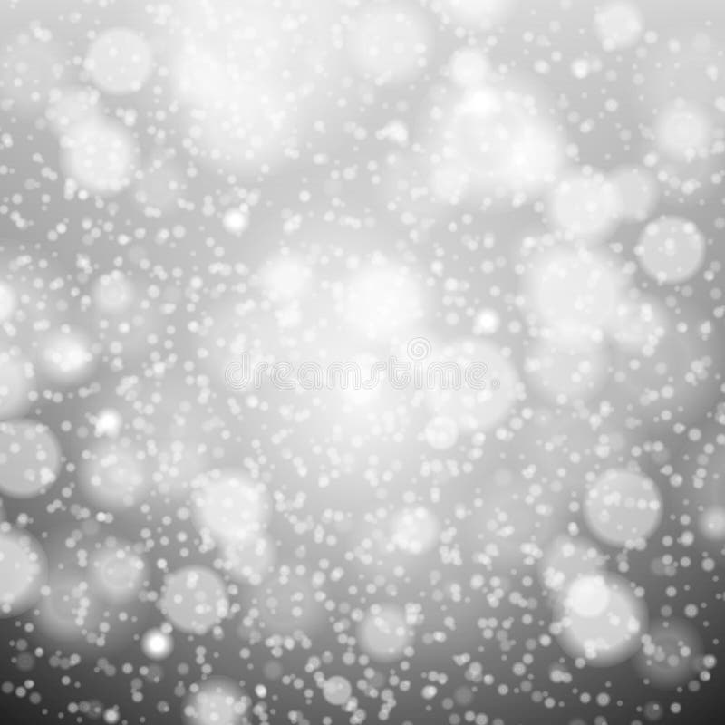 Falling Snow on the Gray - Vector Image Grey Stock Vector ...