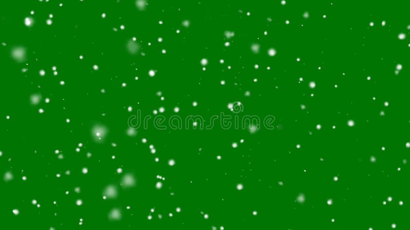 Snow falling green screen stock footage. Video of green - 270401754