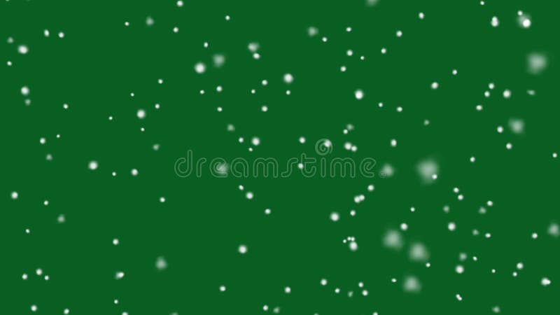 Falling Snow High Resolution Green Screen Background Stock Footage ...