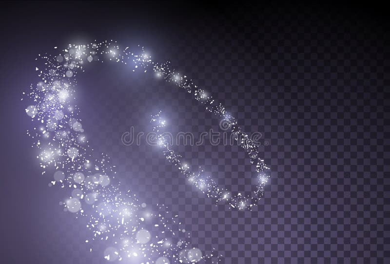 Falling Snow Vector Swirl Background Stock Vector - Illustration of ...