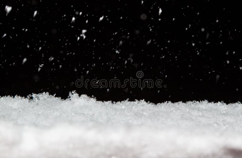Falling snowflake stock photo. Image of icon, detail - 132473348