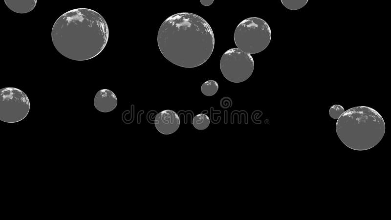 Bubbles Falling on Green Screen Stock Video - Video of floating, green ...