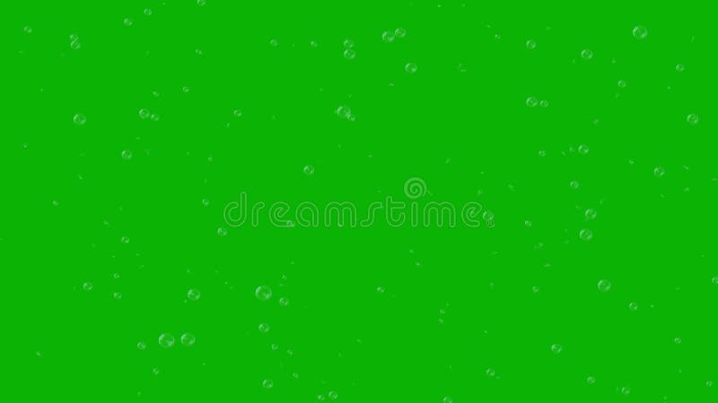 Falling Soap Bubbles Effect (Chroma Key). 4K Animation. Stock Video ...