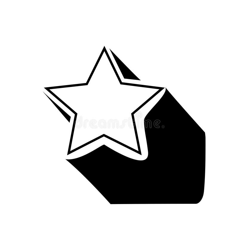 Falling Star Icon. Space Comet Symbol. Motion Blur Effect. Vector ...