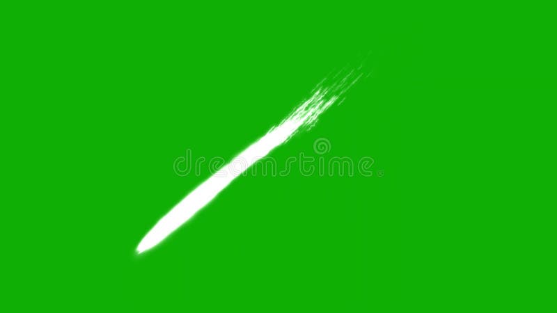 Falling Star Motion Graphics with Green Screen Background Stock Footage ...