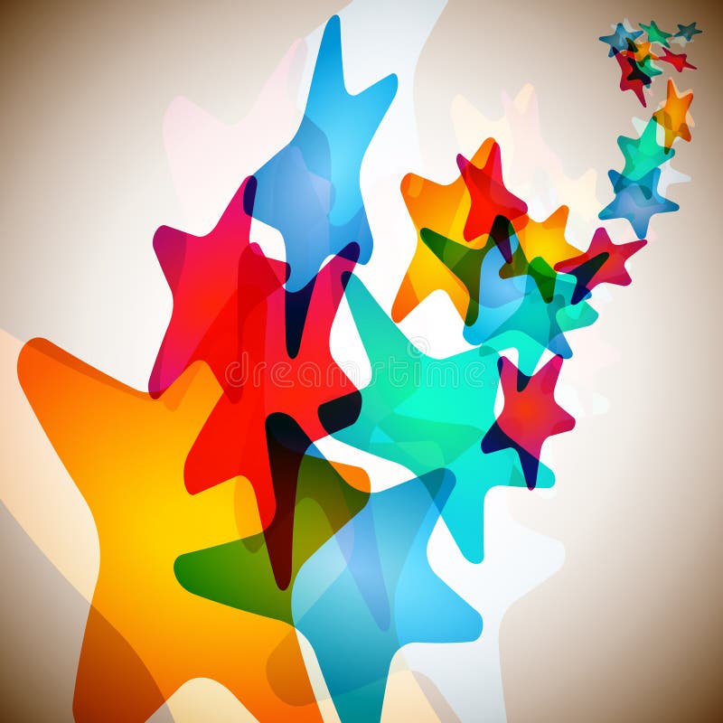 Falling Stars stock illustration. Illustration of clean - 14848605