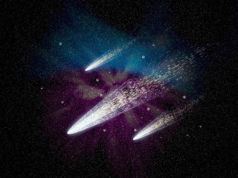 Falling Stars stock illustration. Illustration of black - 20997580