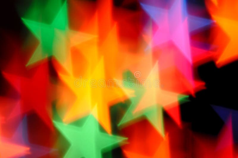 Falling Stars Abstract Blur Stock Image - Image of colorful, falling ...