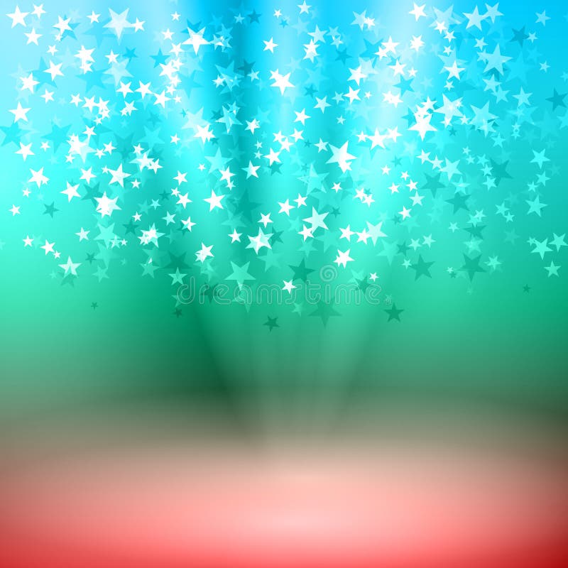 Vector Blue Stage Falling Stars Stock Illustrations – 17 Vector Blue ...