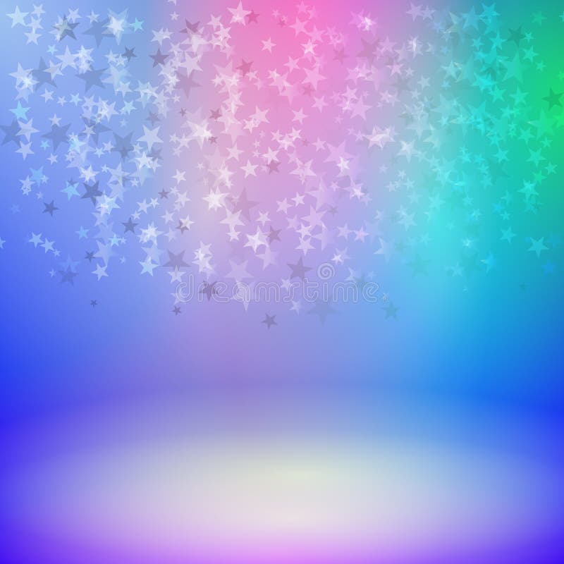 Vector Blue Stage Falling Stars Stock Illustrations – 17 Vector Blue ...