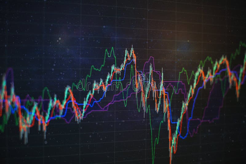 Falling Stock Markets, Stocks for Coronavirus , Financial Candlestick ...