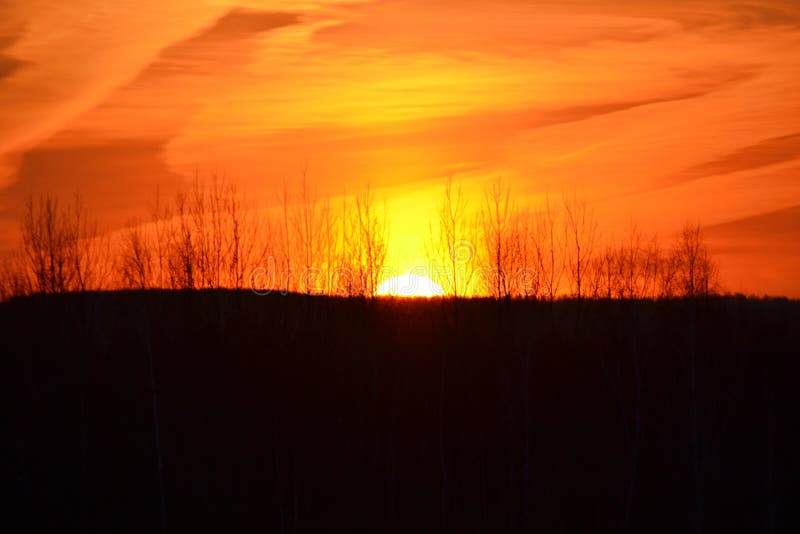 The falling sun stock image. Image of beautiful, clouds - 163903677