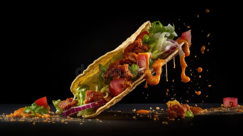 Falling Taco Stock Illustrations – 87 Falling Taco Stock Illustrations ...