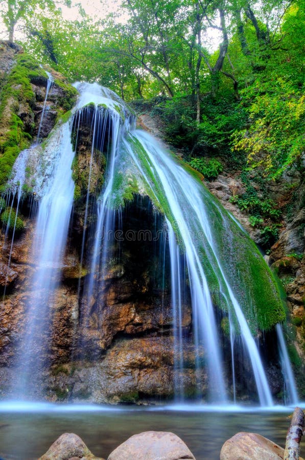 Falling Water stock image. Image of beauty, landscape - 15068721