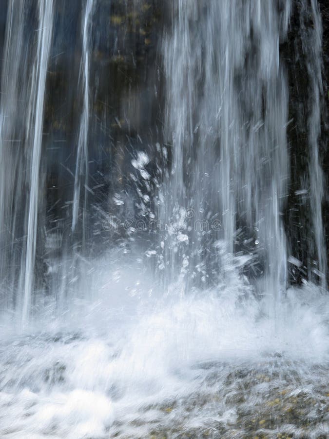 Falling water stock image. Image of water, waterfall - 55386607