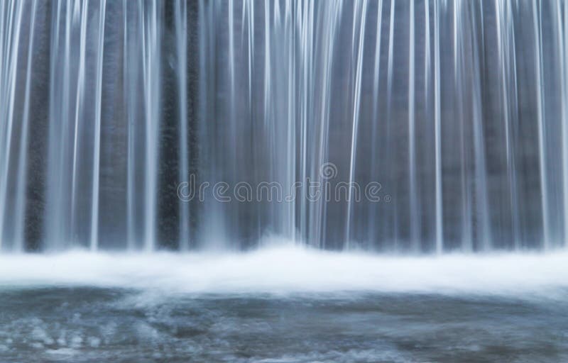 Falling water stock image. Image of dark, closeup, vitality - 7571997