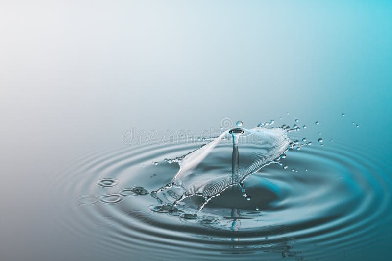 Falling water drop stock image. Image of abstract, rain - 217825505