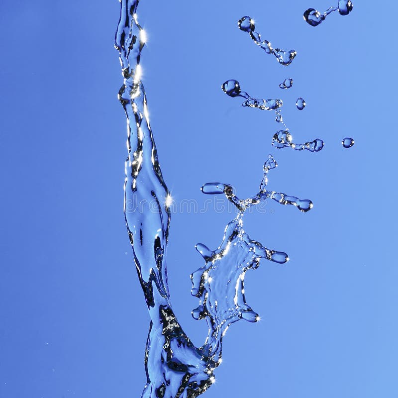 Falling into Water Droplets Stock Image - Image of falling, macro: 71227889