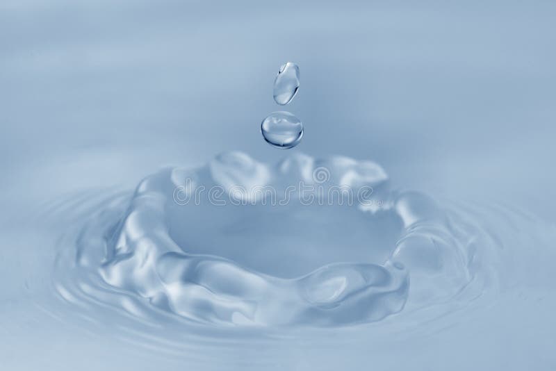 Falling water drops stock image. Image of color, abstract - 21996069