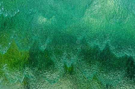 Falling Water Green and Emerald Background Stock Photo - Image of ...